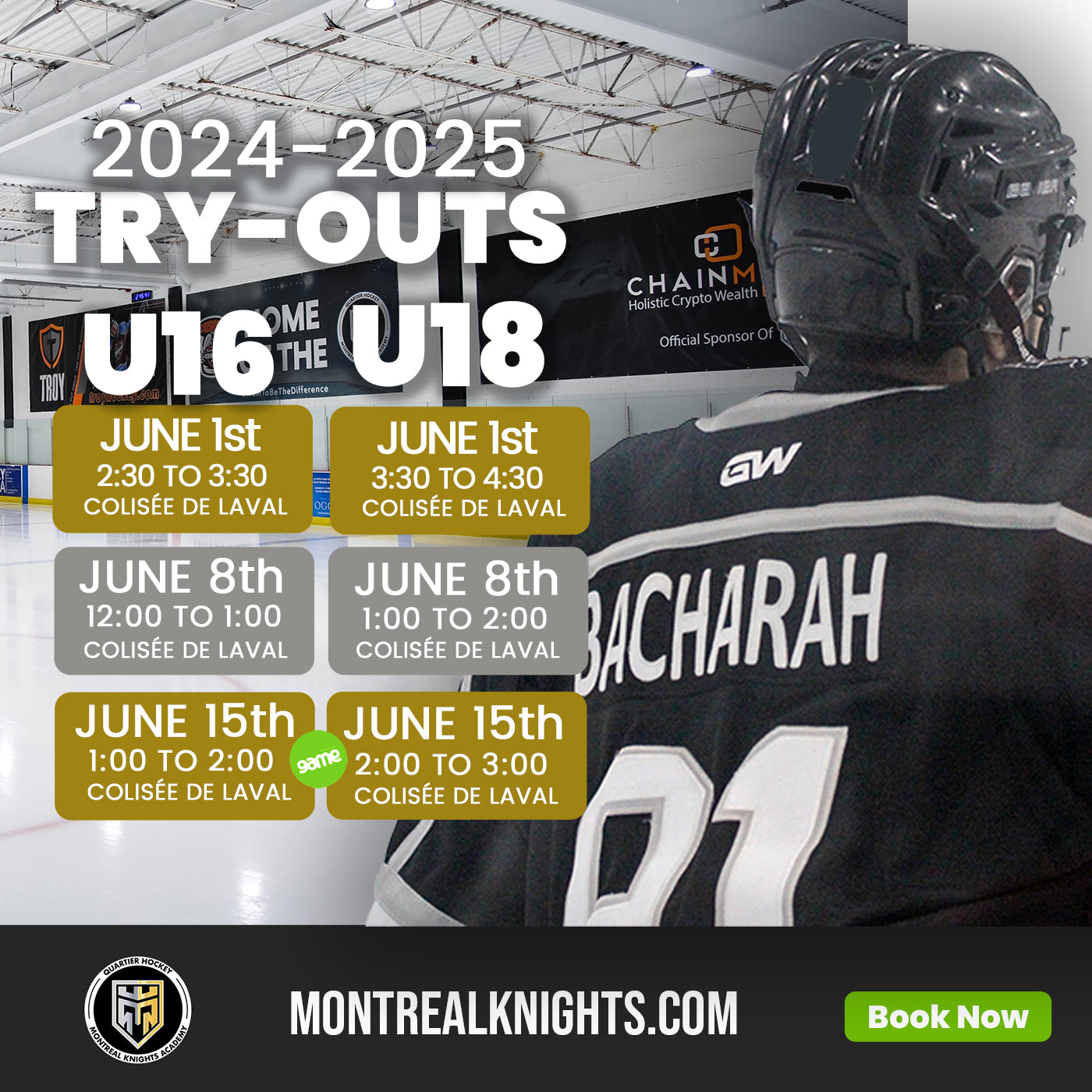 Montreal Knight Academy – Montreal Knights Hockey Academy
